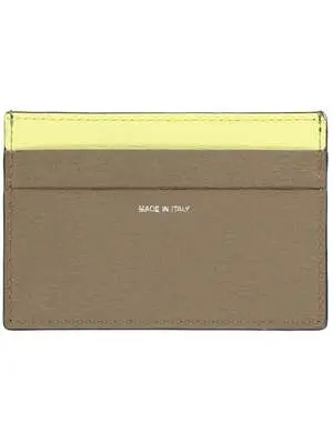Paul Smith Mini Leather Card Holder 6.7 Cm X 10.1 Cm - Black