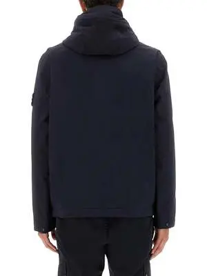 Stone Island Soft Shell-r E. Dye Technology Primaloft Jacket - Blue
