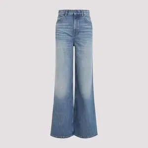 Chloé High-rise Wide-leg Jeans In Denim