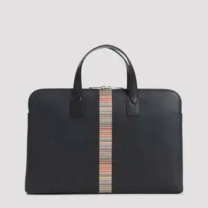 Paul Smith Signature Stripe Slim Folio 39cm X 27cm X 3.5cm