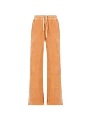 Chloé Velvet-effect Drawstring Trousers