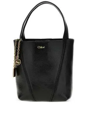 Chloé Mini Leather Crossbody Bag - Nero