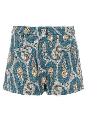 Etro Paisley Print Tailored Shorts
