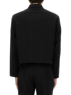 Our Legacy Worsted Wool Mini Jacket - Black