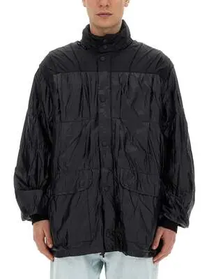 Our Legacy Puffa Rubberized Nylon Jacket - Black