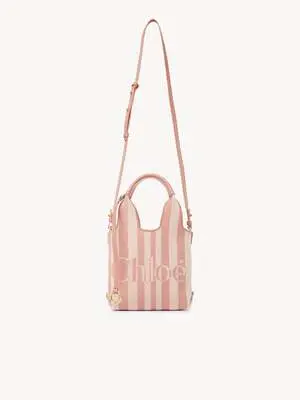 Chloé Adjustable Mini Bag With Dangling Ring - Rosa