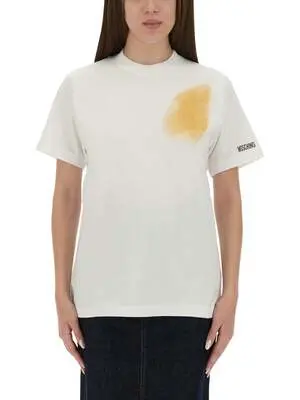 Moschino Organic Cotton Teddy Bear Print T-shirt - White