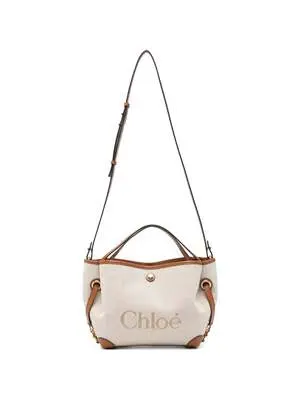 Chloé Mini Handbag With Top Handle - Beige