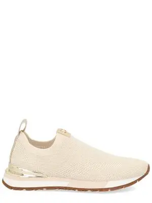Michael Kors Nova Slip-on Knit Sneakers - Beige
