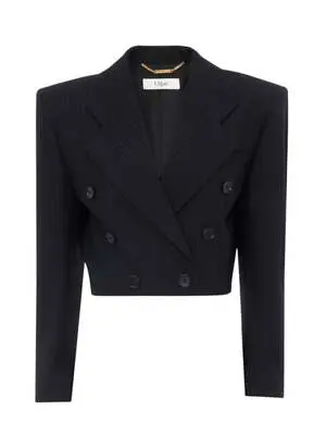 Chloé Mini Tailored Dancer Jacket - Black