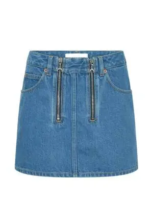 Marine Serre Belted Skirts
