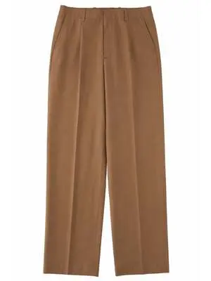 Our Legacy Borrowed Chino Bronze Cangiante Fine Wool Trousers - Brown
