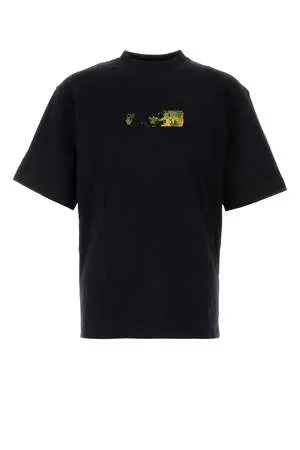 Off-White Cotton T-shirt - Black