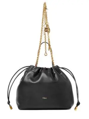Chloé Mini Drawstring Bag - Nero