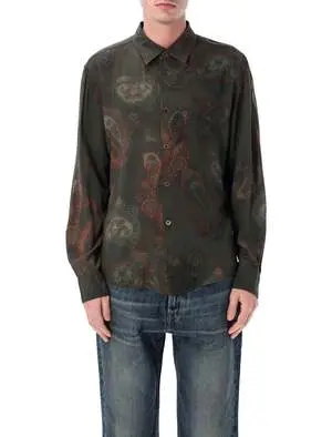 Our Legacy Beyond Shirt Forgotten Paisley Print - Green