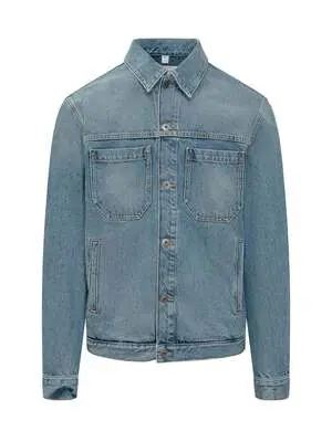 Off-White Mini Tasche Jacket - Light Medium Blue