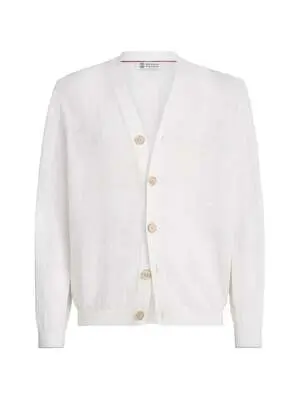 Brunello Cucinelli Linen Cotton Cardigan