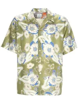Paul Smith Soft Lyocell Mini Shirt - Green