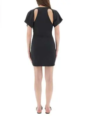 Alexander Wang Deconstructed Short Dress - Black