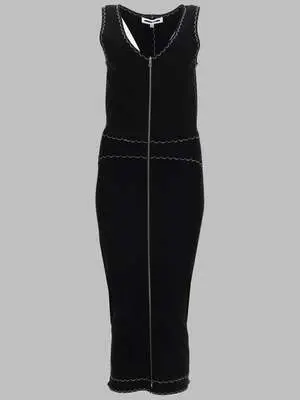 Alexander McQueen Elegant Suit With Zip For - Black