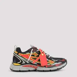 Off-White Right Back Mini Mesh Sneakers - Red