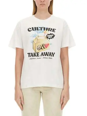 Moschino Cotton Graphic Print T-shirt