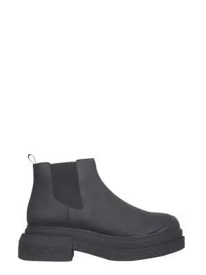 STUART WEITZMAN Charli Sportlift Chelsea Boots - Black