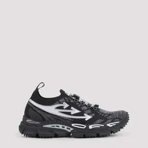 Off-White M-be Right Back Knit Sneakers - Black