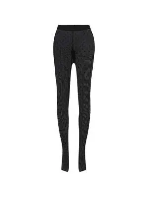 Marine Serre Printed Socks Hosiery For Women