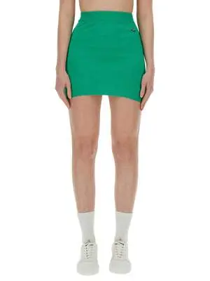 VIVIENNE WESTWOOD Bea Cotton Knit Mini Skirt