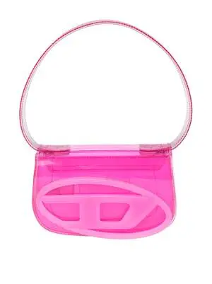 DIESEL® 1dr-iconic Shoulder Bag In Transparent Tpu - Blu