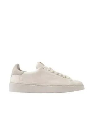 D.a.t.e. Premium Leather Low Top Sneakers - Ivory