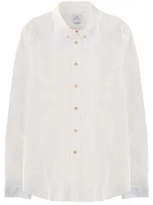 Paul Smith Organic Cotton Button-up Shirt - White