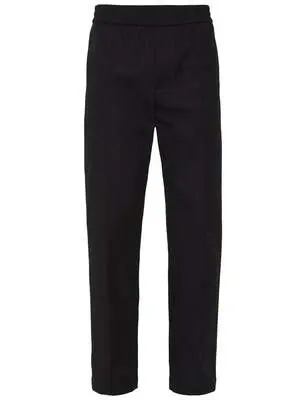 Valentino Garavani S Tailored Trousers V Oftail - Nero