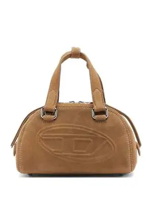 DIESEL® Mini Bowling Handbag With Adjustable Strap - Beige