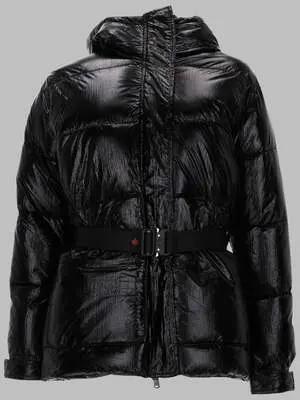 CANADIAN CLASSICS Puffer Jacket With Belt - Black