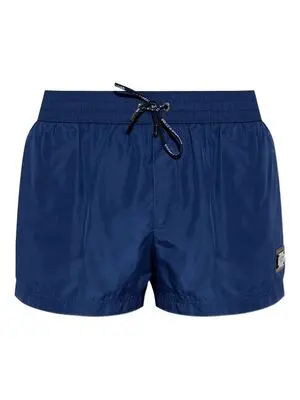 Dolce & Gabbana Drawstring Swim Shorts - Blue