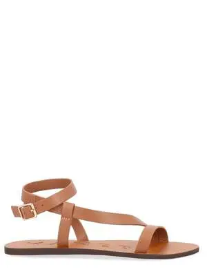 Manebí Strappy Sandals With Ankle Strap - Brown