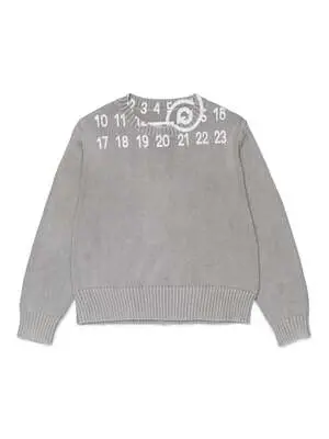 MAISON MARGIELA Crewneck Sweater - Brown
