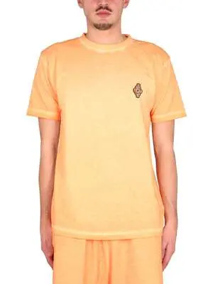 MARCELO BURLON COUNTY OF MILAN Sunset Cross Regular T-shirt - Orange