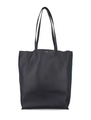 A.p.c. Mini Sleek Leather Bag - Nero