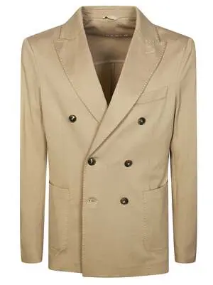 CIRCOLO 1901 Double Layer Piquet Blazer - Beige