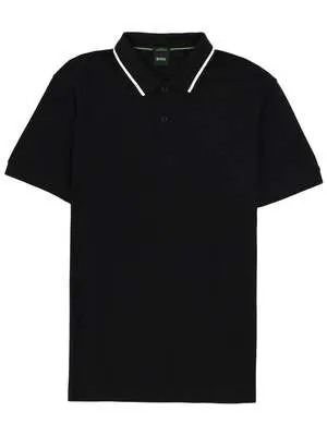 BOSS Classic Cotton Polo Shirt - Black