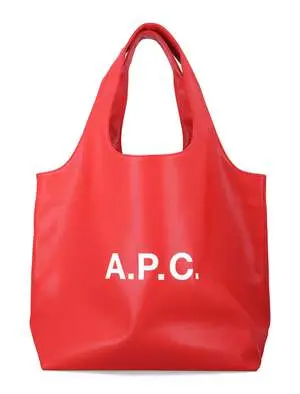 A.p.c. Ninon Tote Handbag - Red