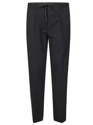 CIRCOLO 1901 Premium Technical Trousers With Pleats For - Nero