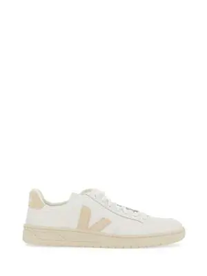 VEJA V-10 Leather Sneakers - White
