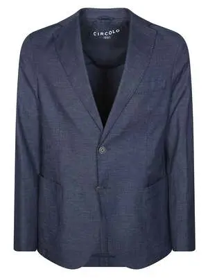 CIRCOLO 1901 Cotton-linen Blazer - Blu