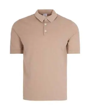 Eleventy Casual Cotton T-shirt For - Cammello