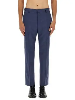 Hugo Modern Fit Tailored Trousers - Blue