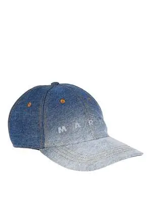 Marni Logo Hat - Blu